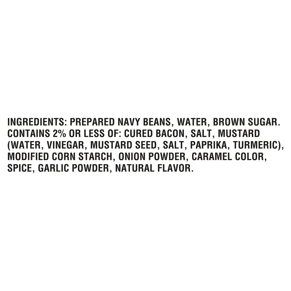 Bush's Best Baked Beans, Original-Ingredients