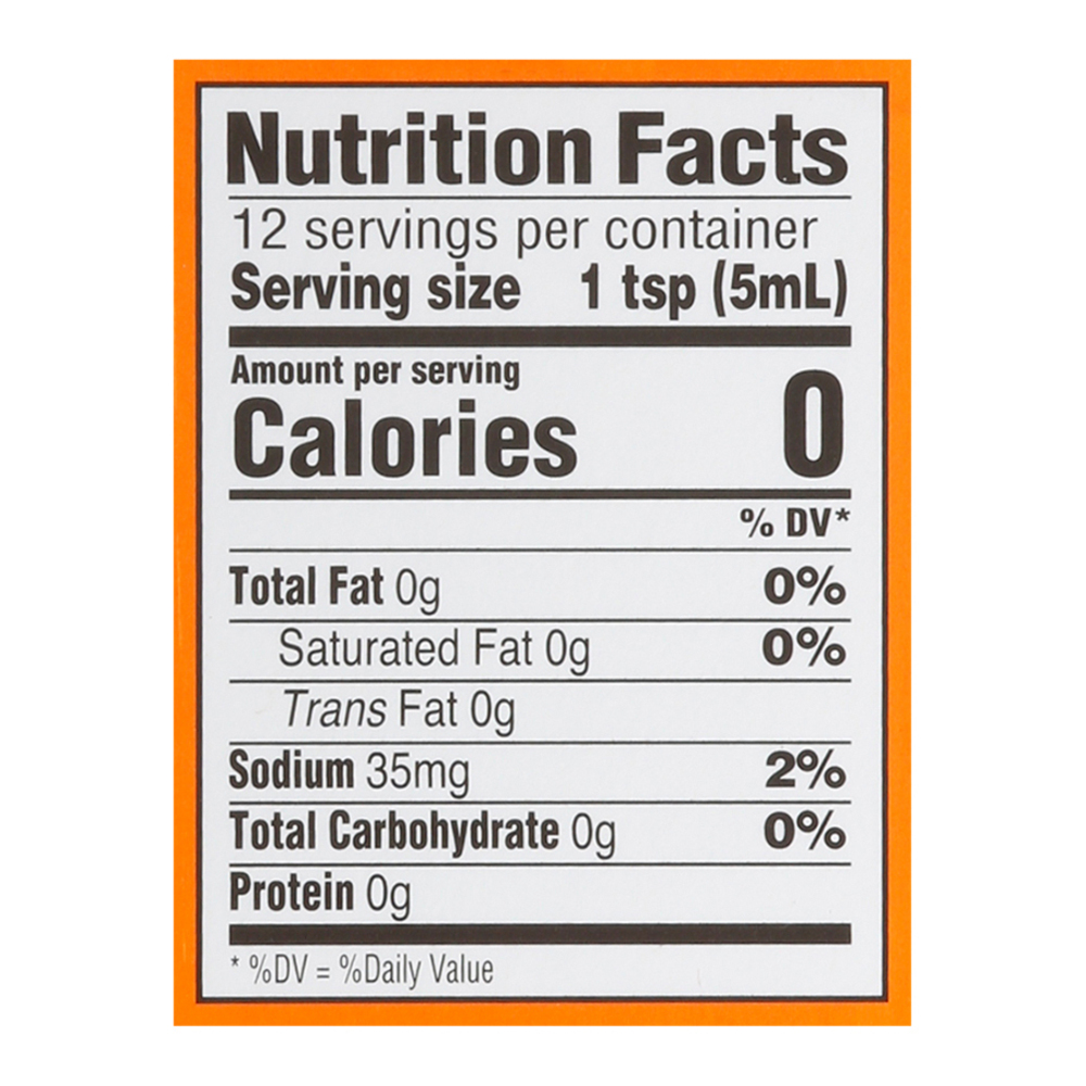 Tabasco Pepper Sauce, Classic-Nutrition-Facts