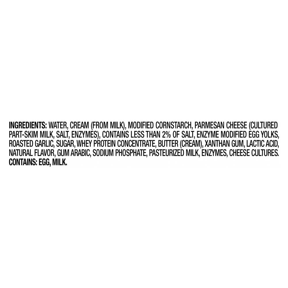 Classico Pasta Sauce, Roasted Garlic Alfredo-Ingredients