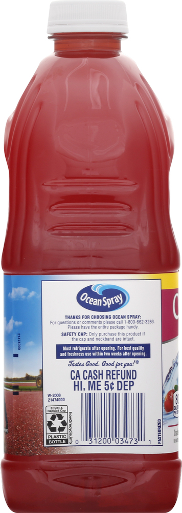 Ocean Spray Juice Drink, Cranberry Watermelon-Planogram-Left