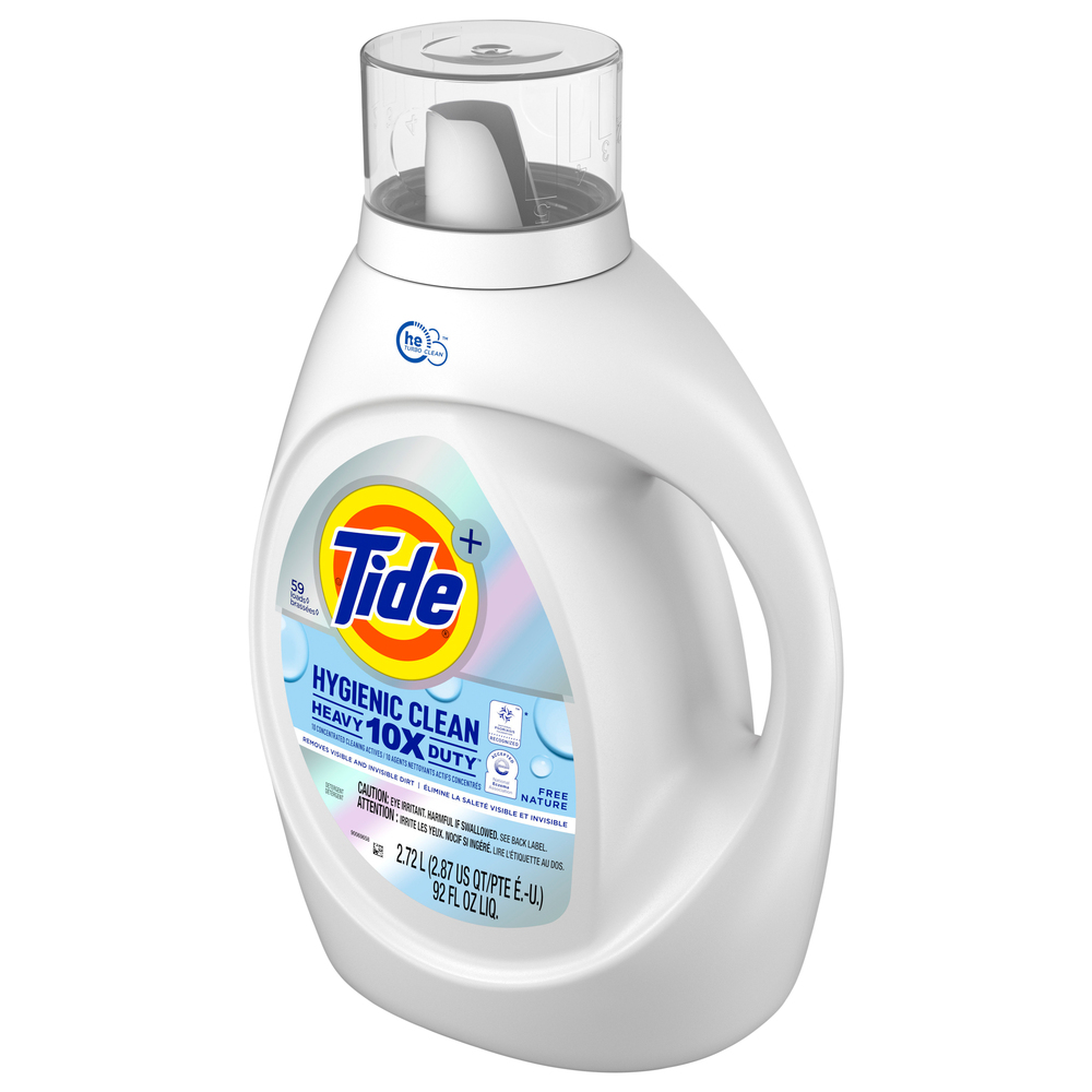 Tide Hygienic Clean Heavy Duty 10x Free Liquid Laundry Detergent, 59 ...