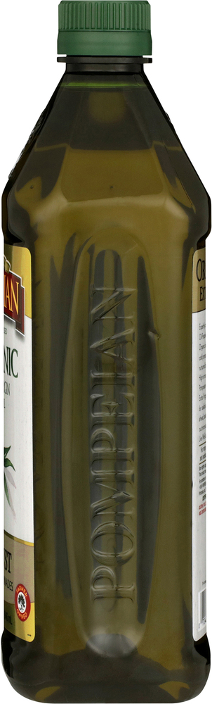 Pompeian Olive Oil, Organic, Extra Virgin, Robust-Planogram-Right