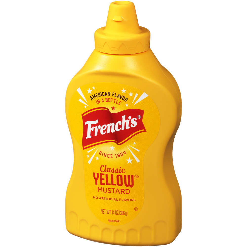 French's Classic Yellow Mustard-Front-Right-Elevated