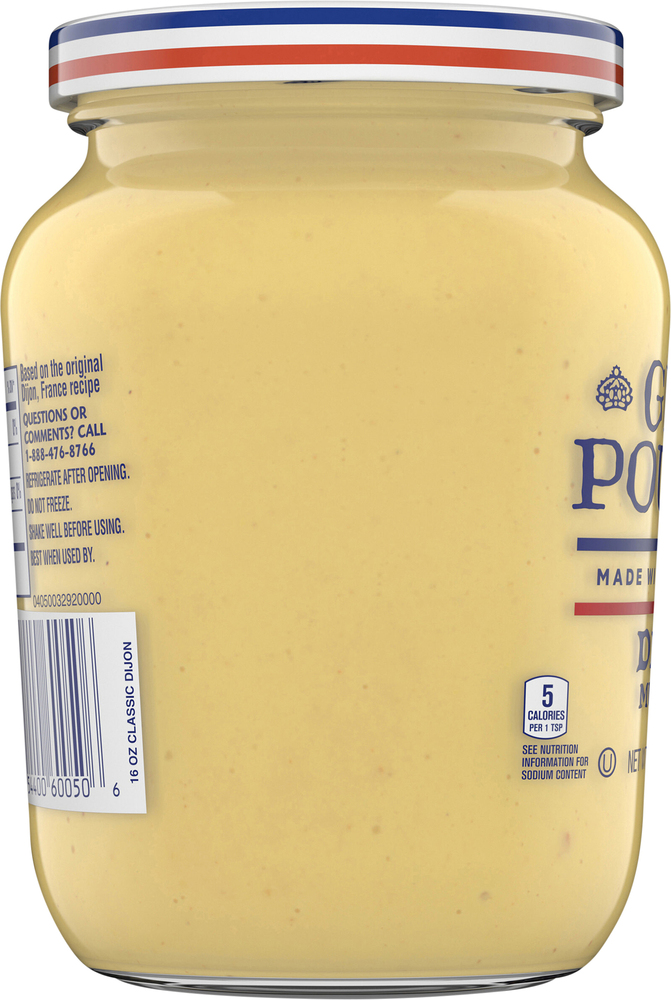 Grey Poupon Mustard, Dijon-Planogram-Left
