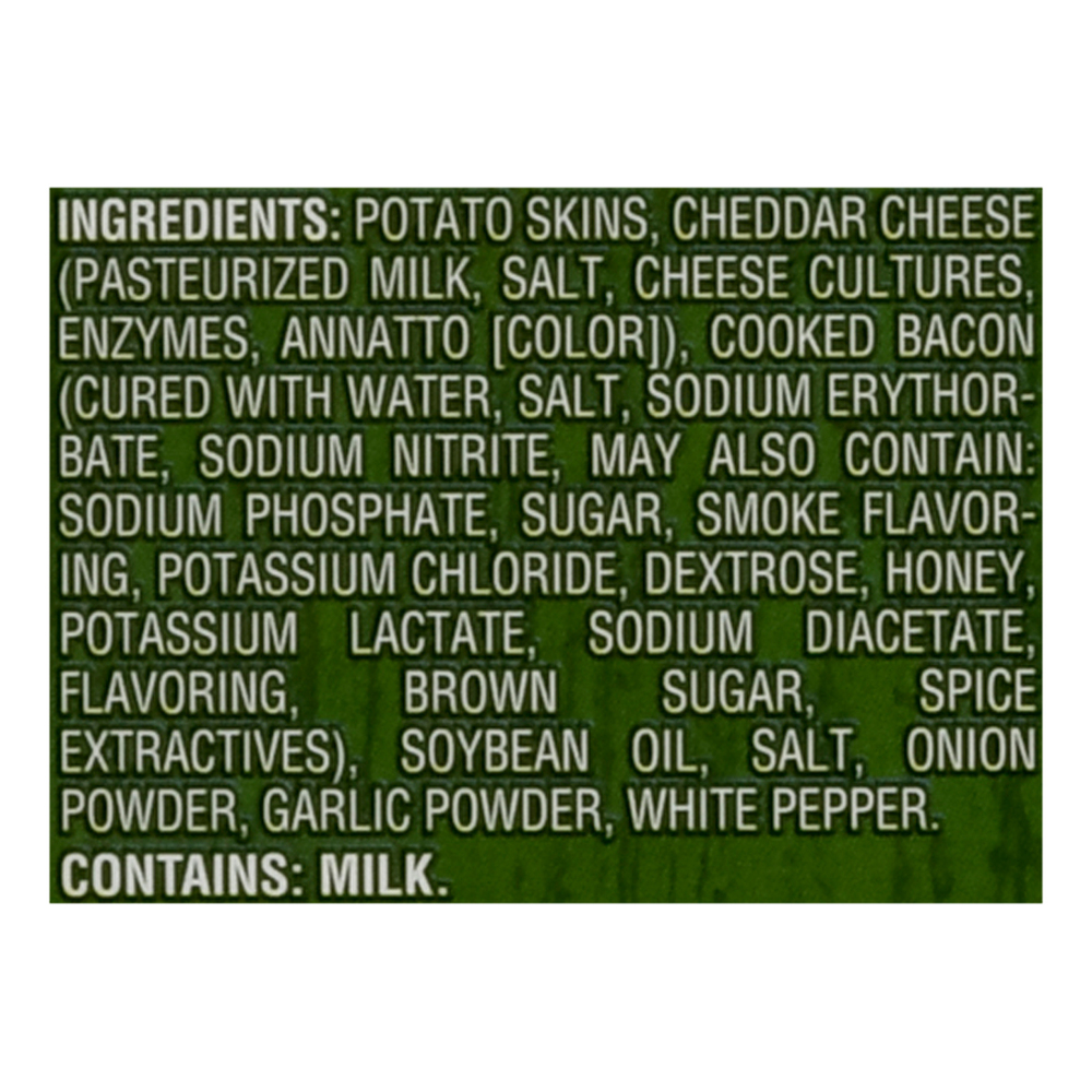 Farm Rich Potato Skins, Loaded-Ingredients