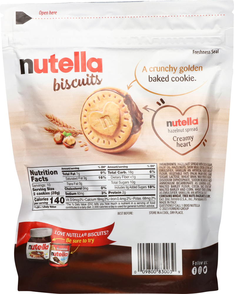nutella biscuits