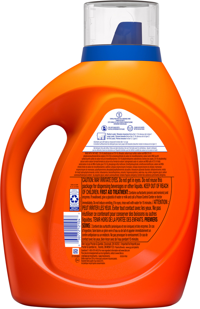Tide Detergent, Original-Planogram-Back