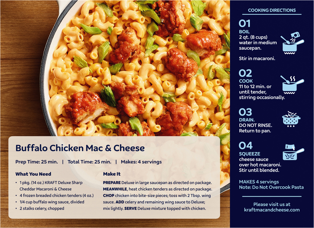 how to cook deluxe macaroni and cheese