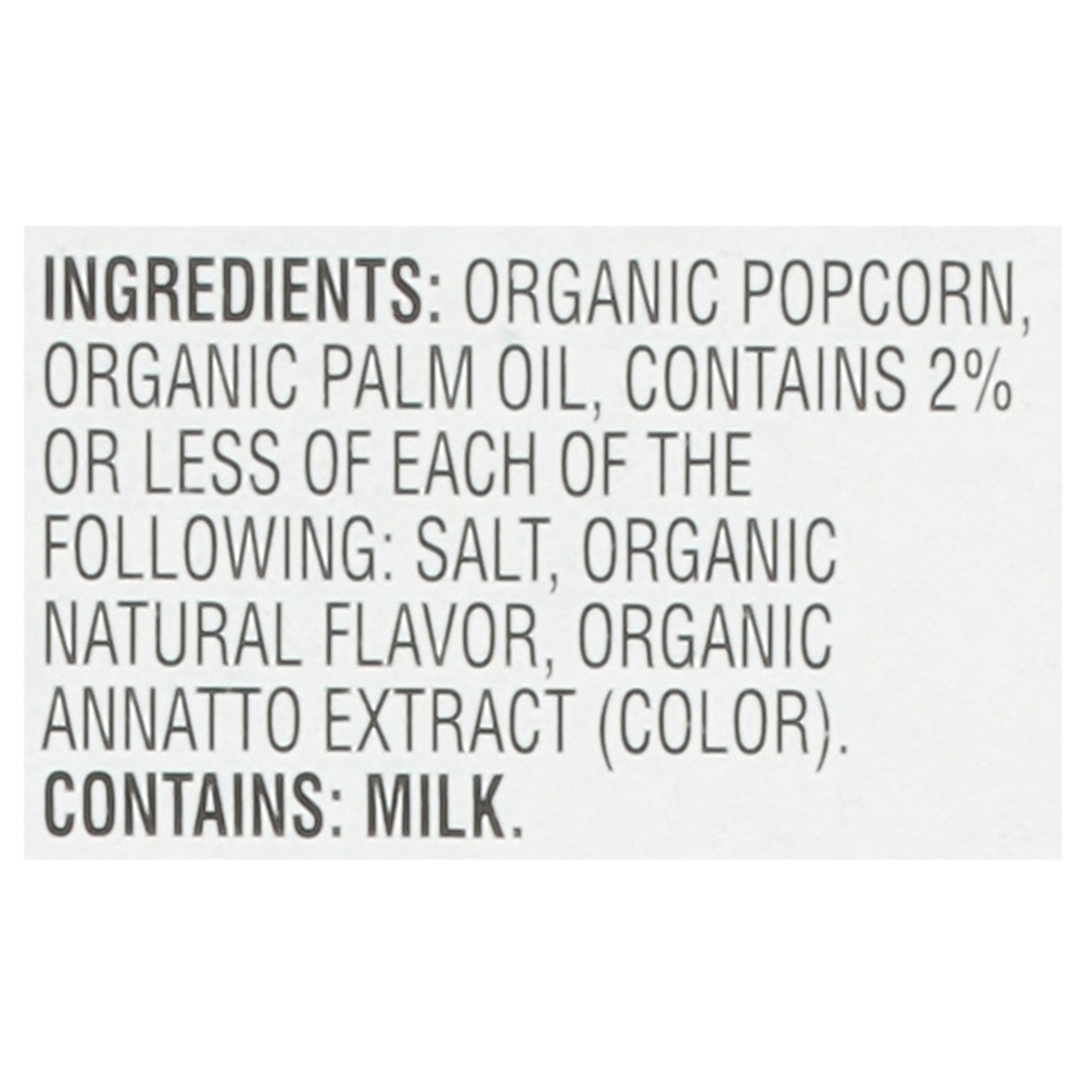 Full Circle Market Organic Popcorn, Butter, Microwave-Ingredients