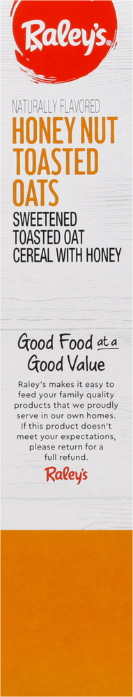 Raley's Cereal, Toasted Oats, Honey Nut-Planogram-Left