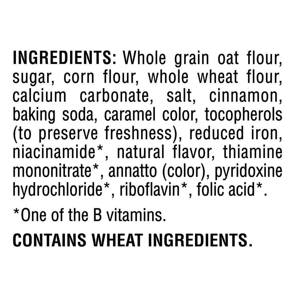Life Cereal, Cinnamon, Multigrain-Ingredients