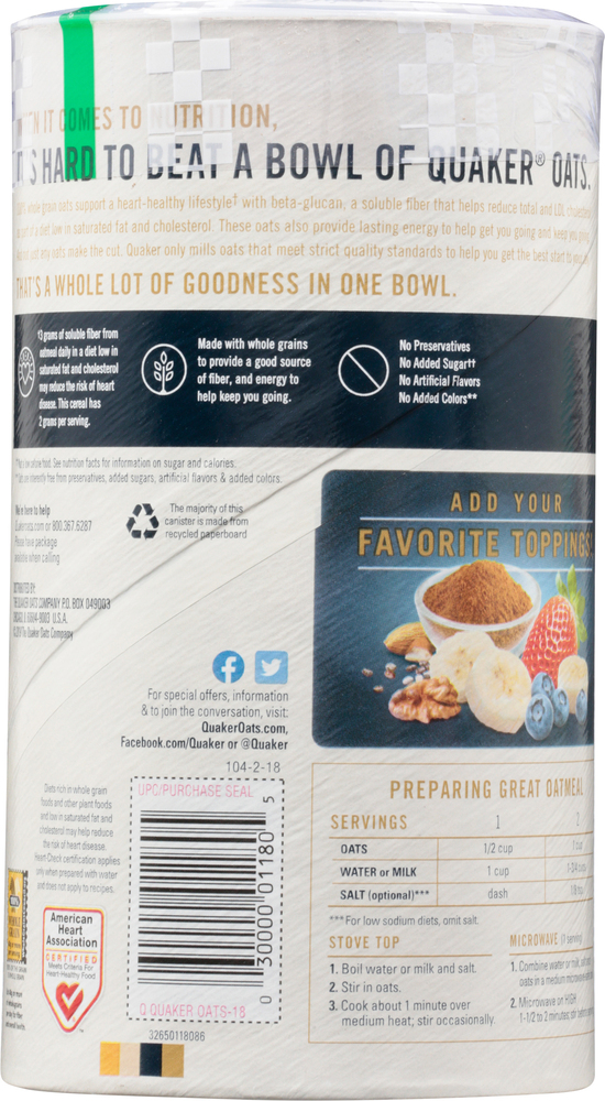 how to boil quaker oats