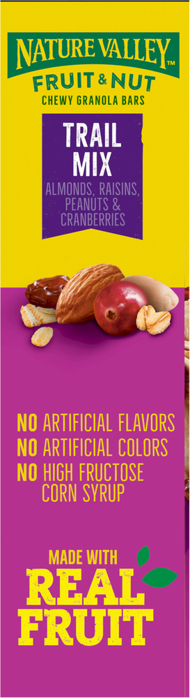 Nature Valley Fruit & Nut Chewy Trail Mix Granola Bars-Planogram-Left