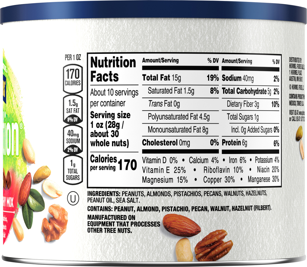 Planter Nutrition Heart Healthy Mix PLANTERS Brigth NUT RITION Heart