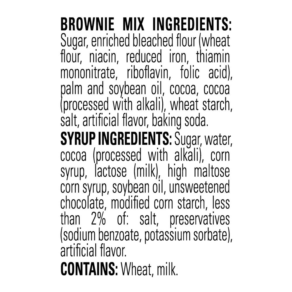 GHIRARDELLI Chocolate Supreme Premium Brownie Mix-Ingredients