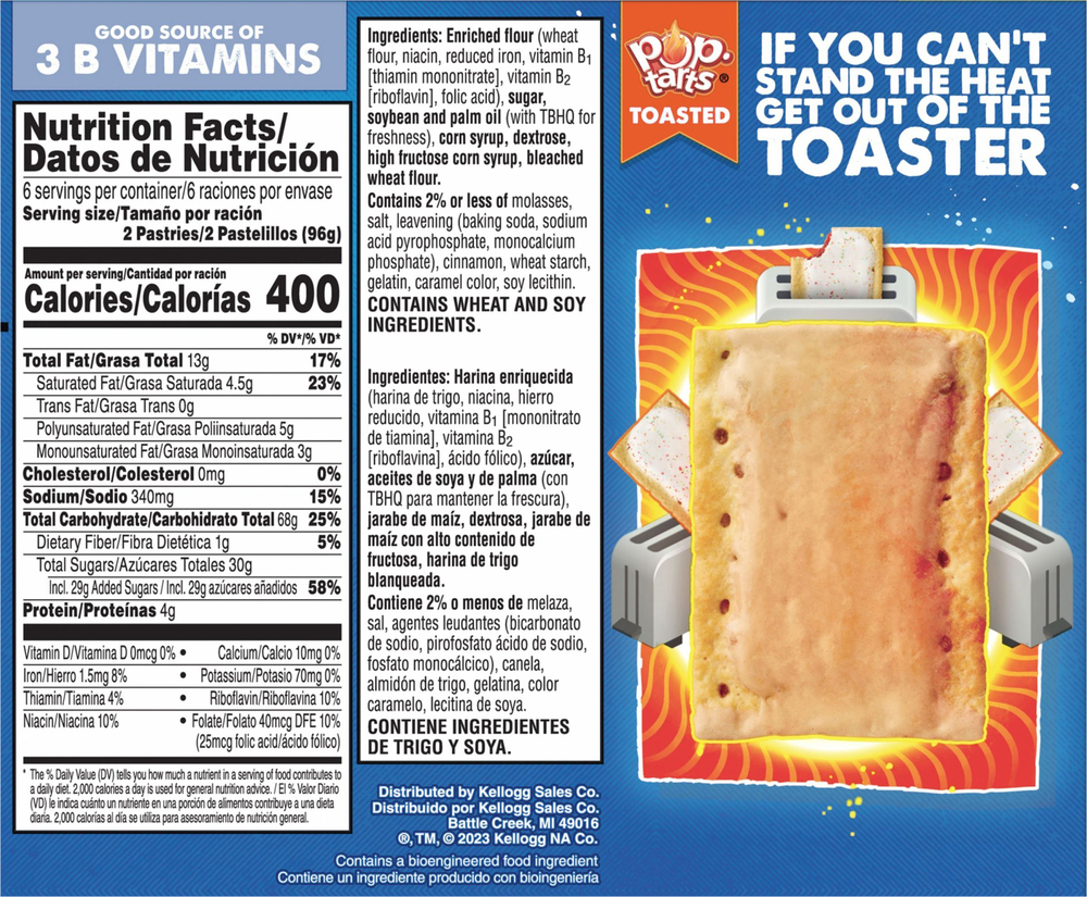 Pop-Tarts Toaster Pastries, Brown Sugar Cinnamon, Frosted, Value Pack ...