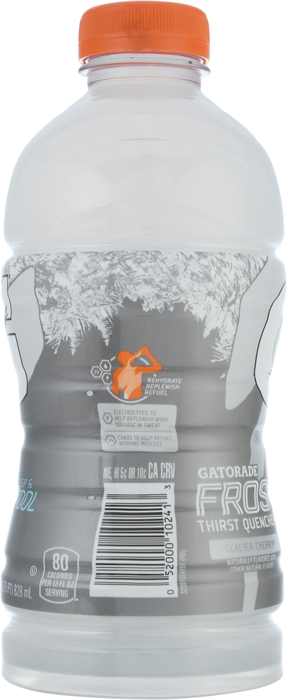 Gatorade Frost Thirst Quencher , Glacier Cherry Flavored-Planogram-Right