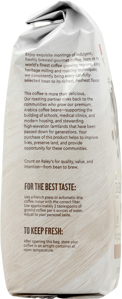 Raley's Purely Made Sierra Blend 100% Arabica Medium Roast Ground ...
