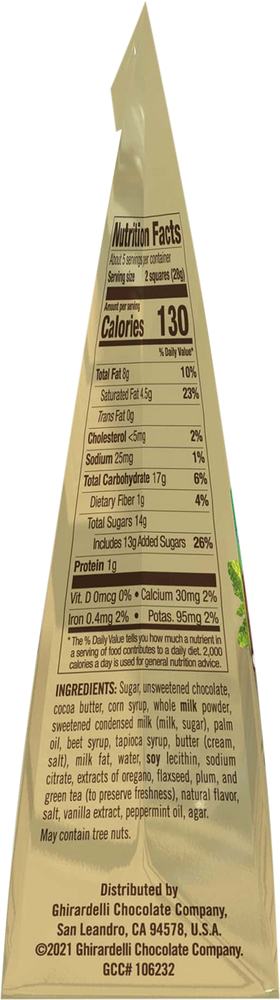 Ghirardelli Premium Chocolate, Assortment, Squares-Planogram-Left