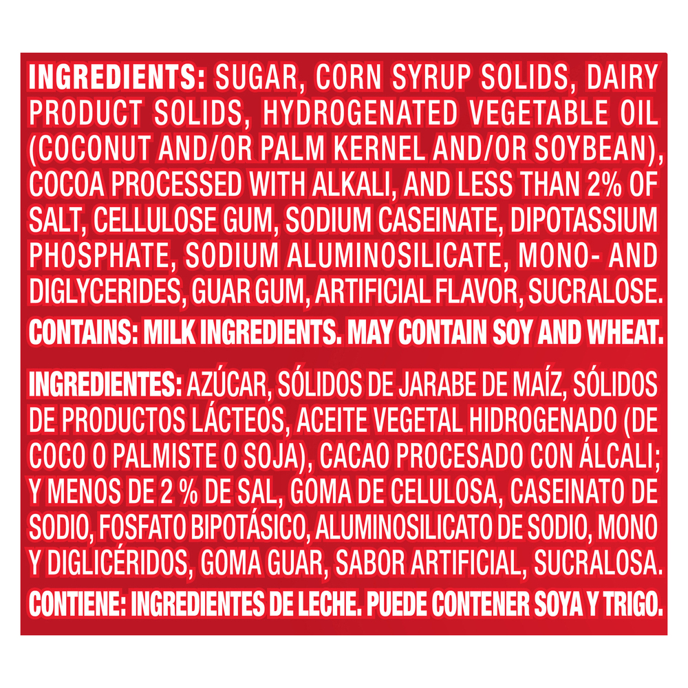 Nestle Hot Cocoa Mix, Classic Rich Milk Chocolate Flavor-Ingredients