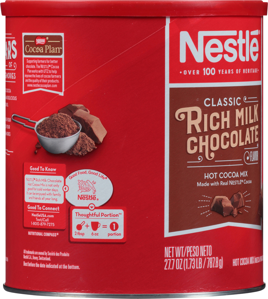 Nestle Hot Cocoa Mix, Classic Rich Milk Chocolate Flavor-Planogram-Left