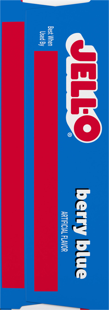 Jell-O Gelatin Dessert, Berry Blue-Planogram-Left