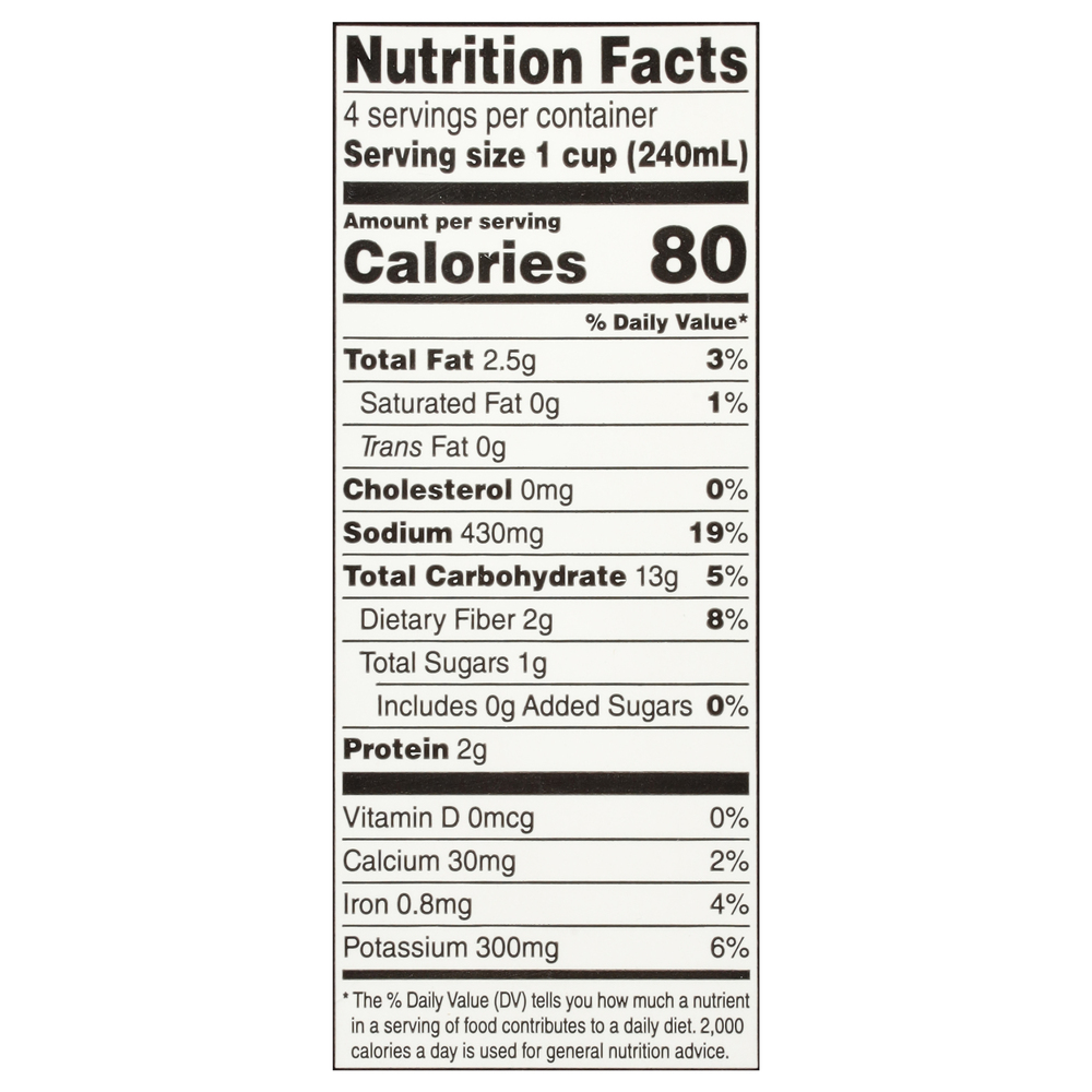 Imagine Creamy Soup, Organic, Potato Leek-Nutrition-Facts