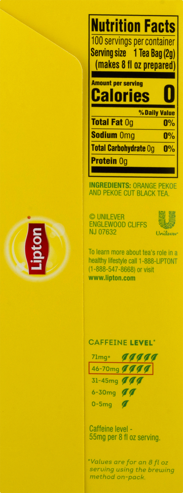 lipton black lable