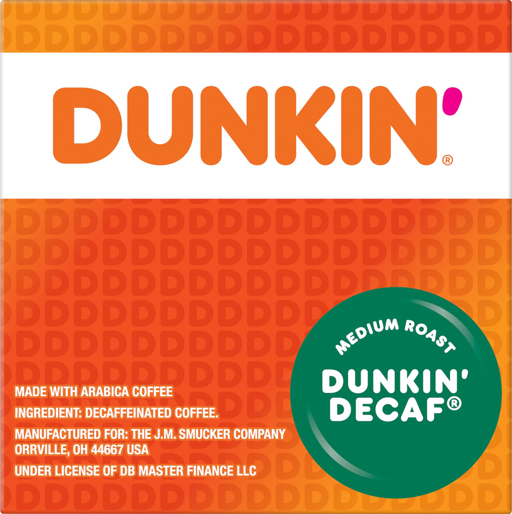 Dunkin' Coffee, Medium Roast, Decaffeinated-Planogram-Right