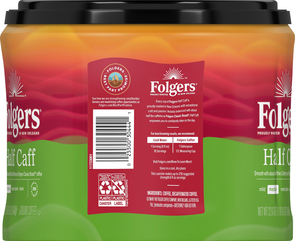 folgers coffee additives