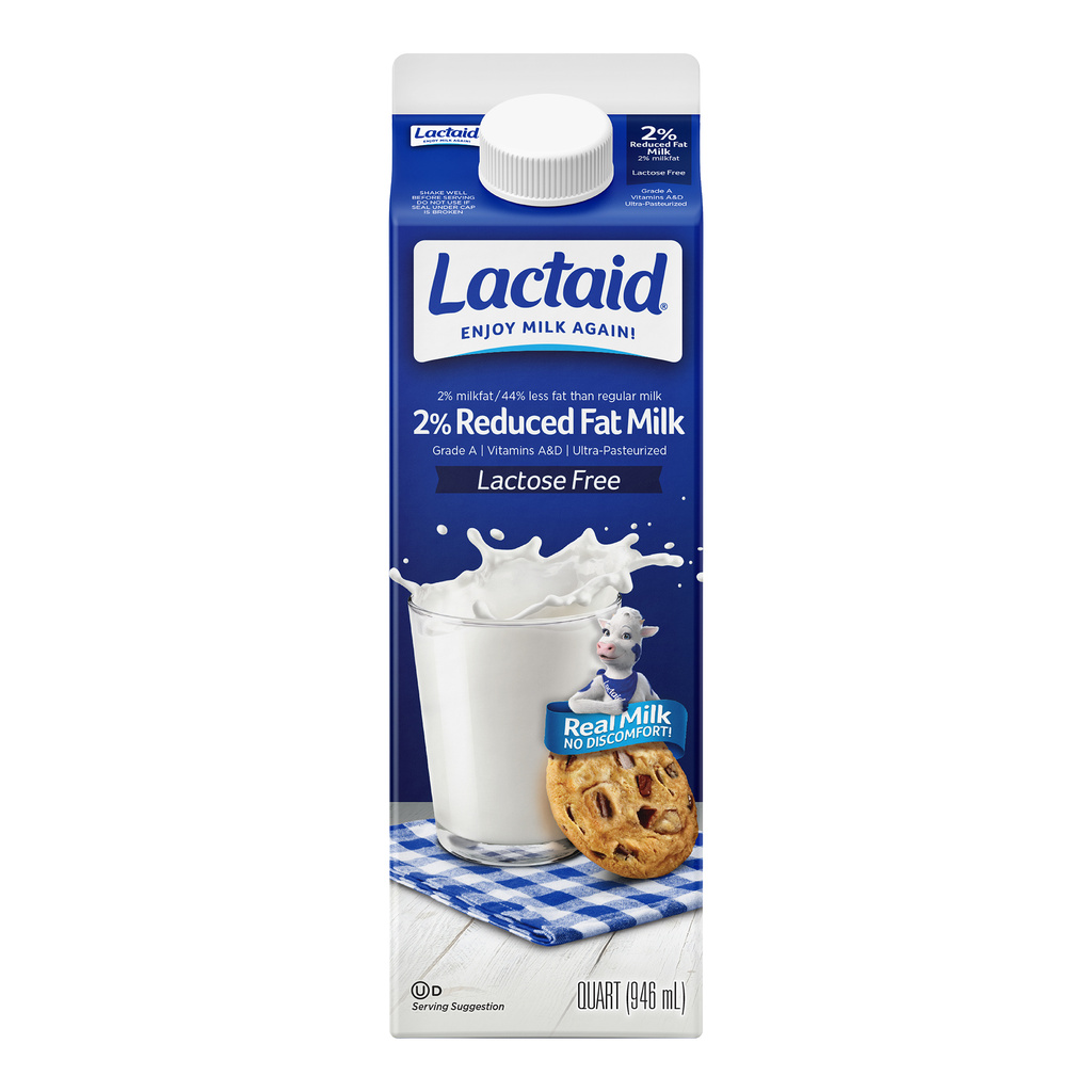 Lactaid Milk, 2% Reduced Fat, Lactose Free-Hero