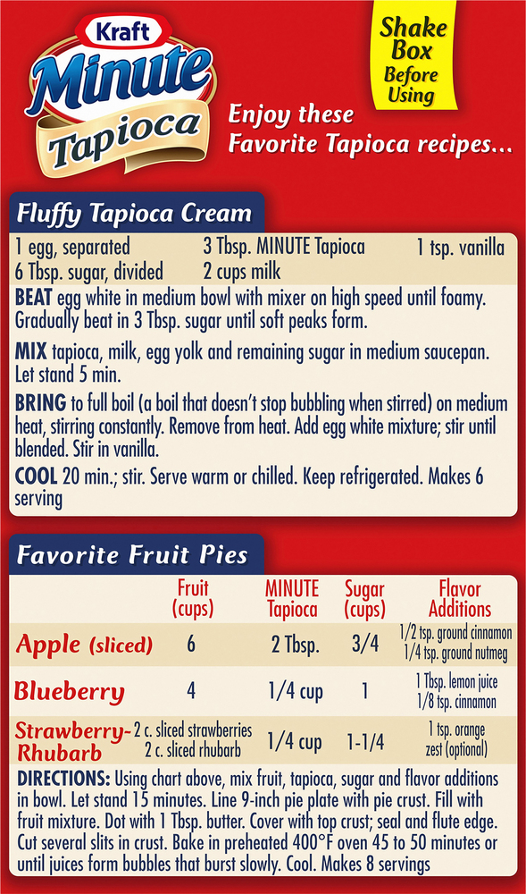 Kraft Minute Tapioca-Planogram-Back