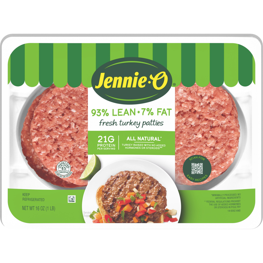 Jennie-O Fresh Turkey Patties-Hero