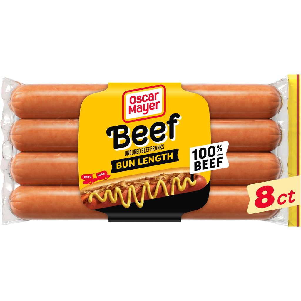 Oscar Mayer Beef Franks, Uncured-Hero
