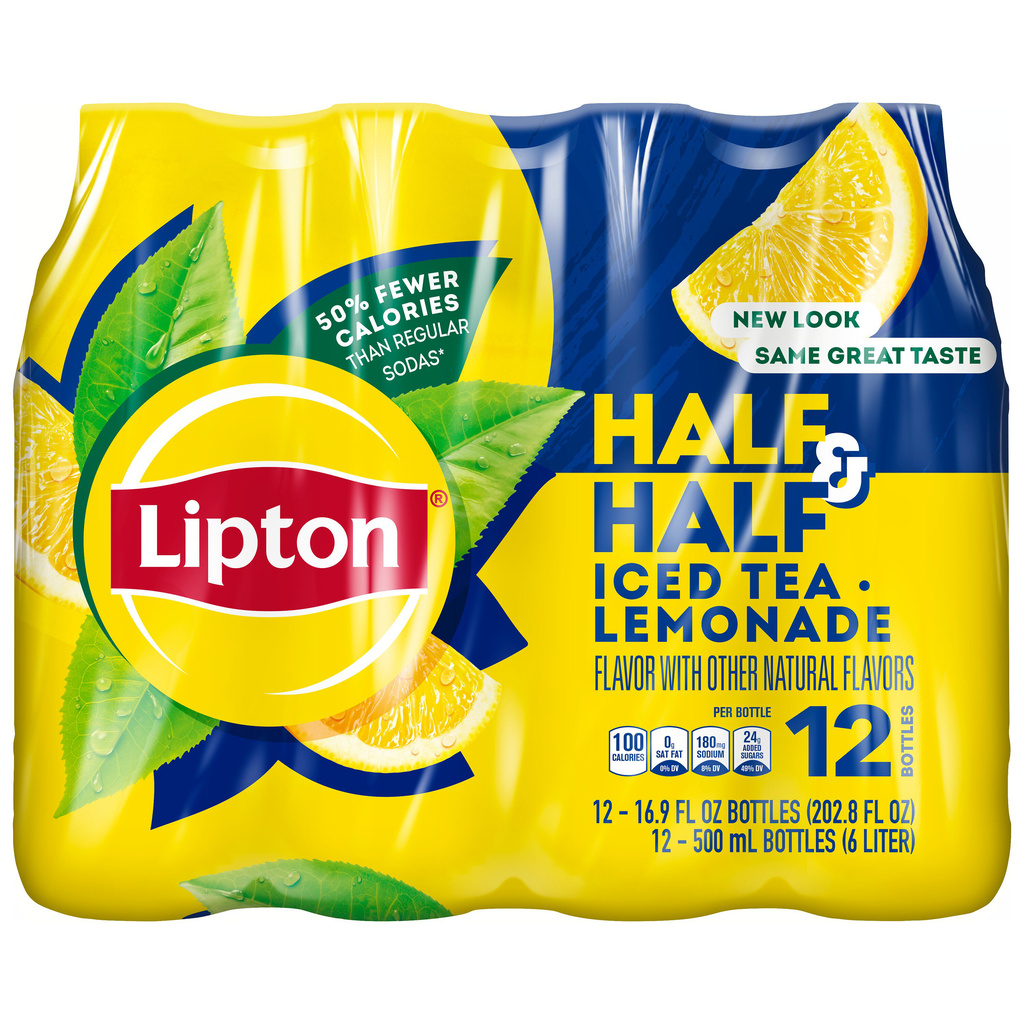 Lipton Half & Half Lipton Half & Half Iced Tea Lemonade Flavor 16.9 Fl ...