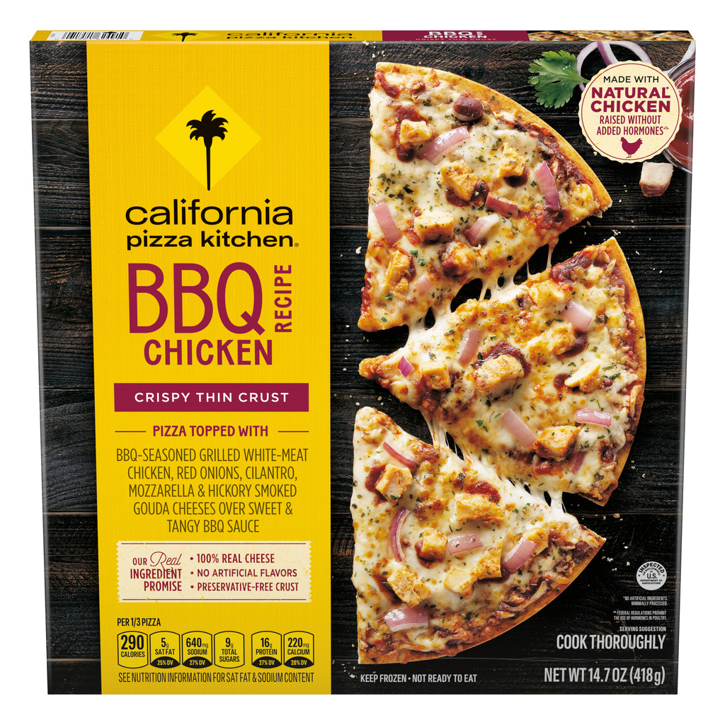 California Pizza Kitchen Pizza, Crispy Thin Crust, BBQ Chicken Recipe-Hero
