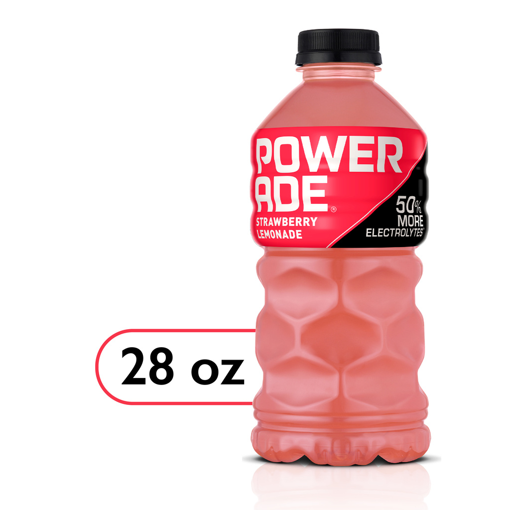 Powerade Strawberry Lemonade Sports Drink-Hero