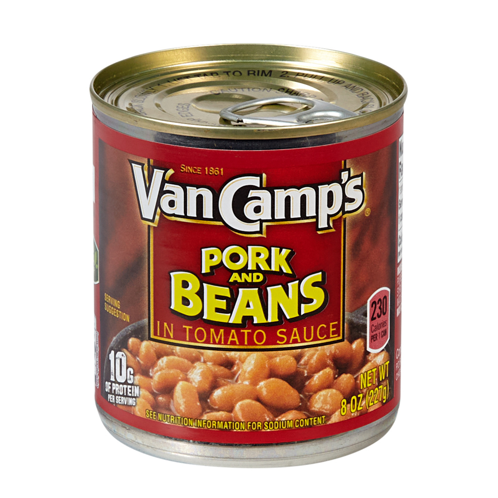 Van Camp's Pork and Beans, in Tomato Sauce-Hero