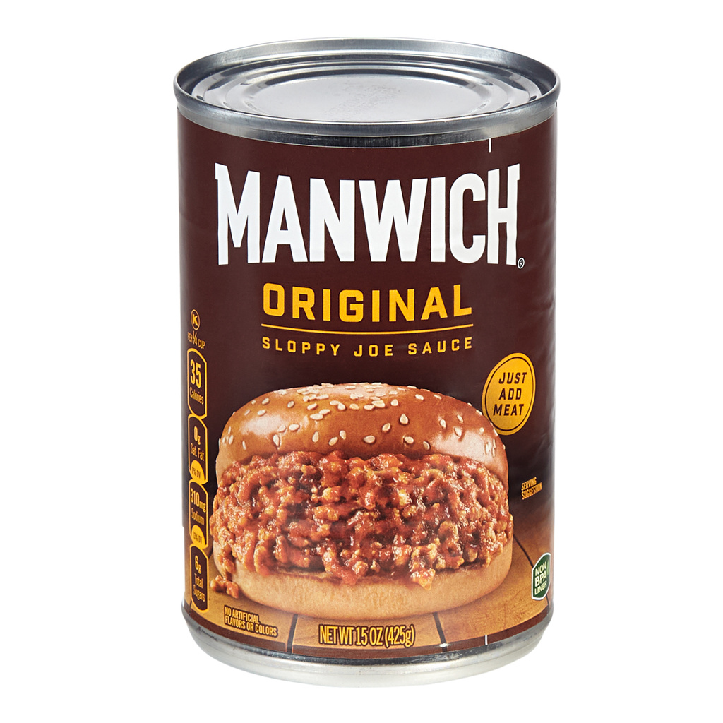 Manwich Sloppy Joe Sauce, Original-Hero