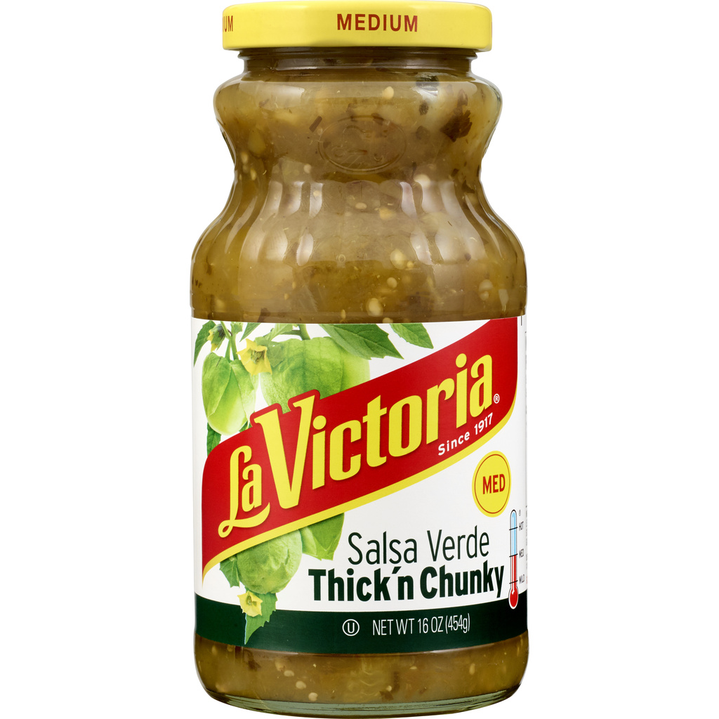 La Victoria Salsa Verde, Medium, Thick'n Chunky-Hero