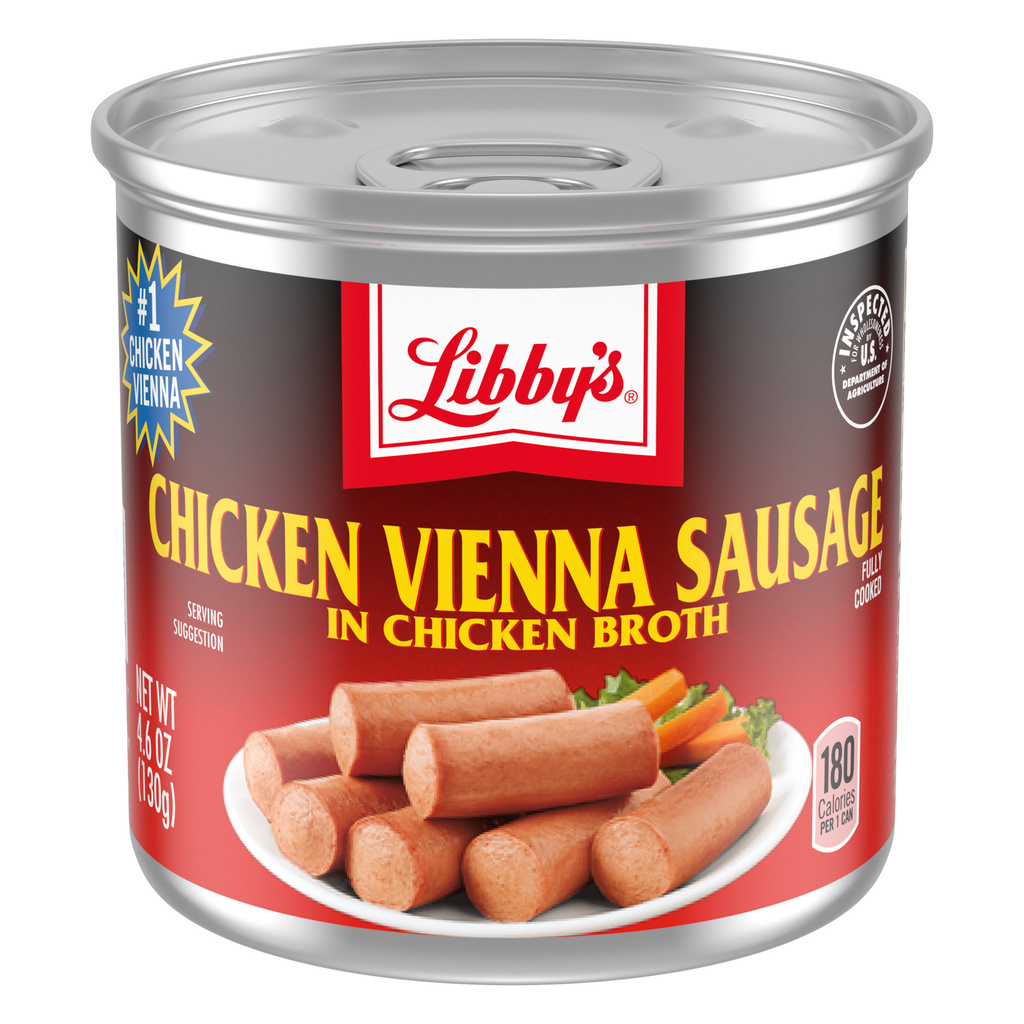 Libby's Chicken Vienna Sausage in Chicken Broth Canned Sausage-Hero