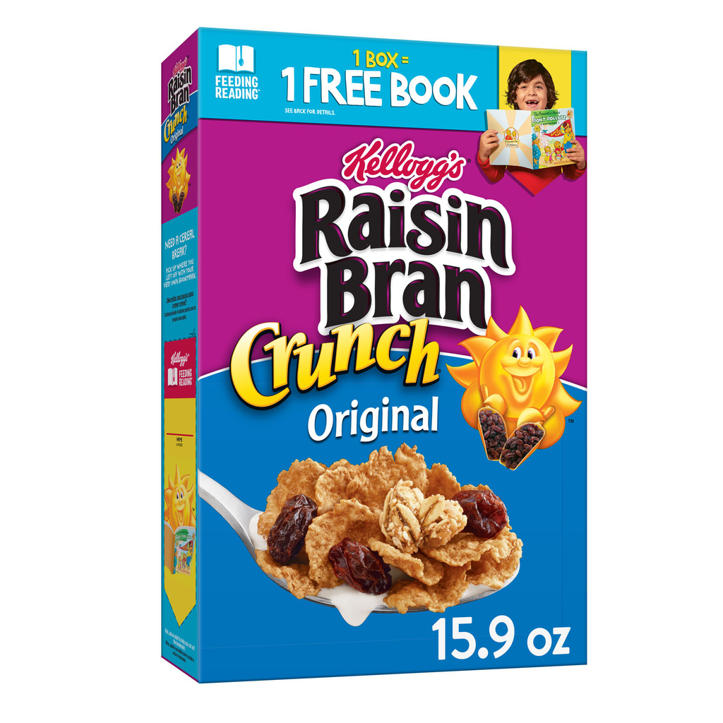Raisin Bran Crunch Cereal, Original, Crunch-Hero