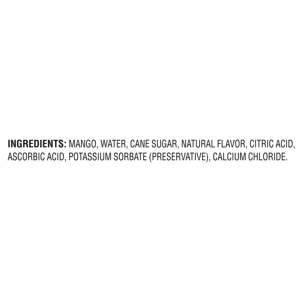 Del Monte Mango Chunks, in Extra Light Syrup-Ingredients