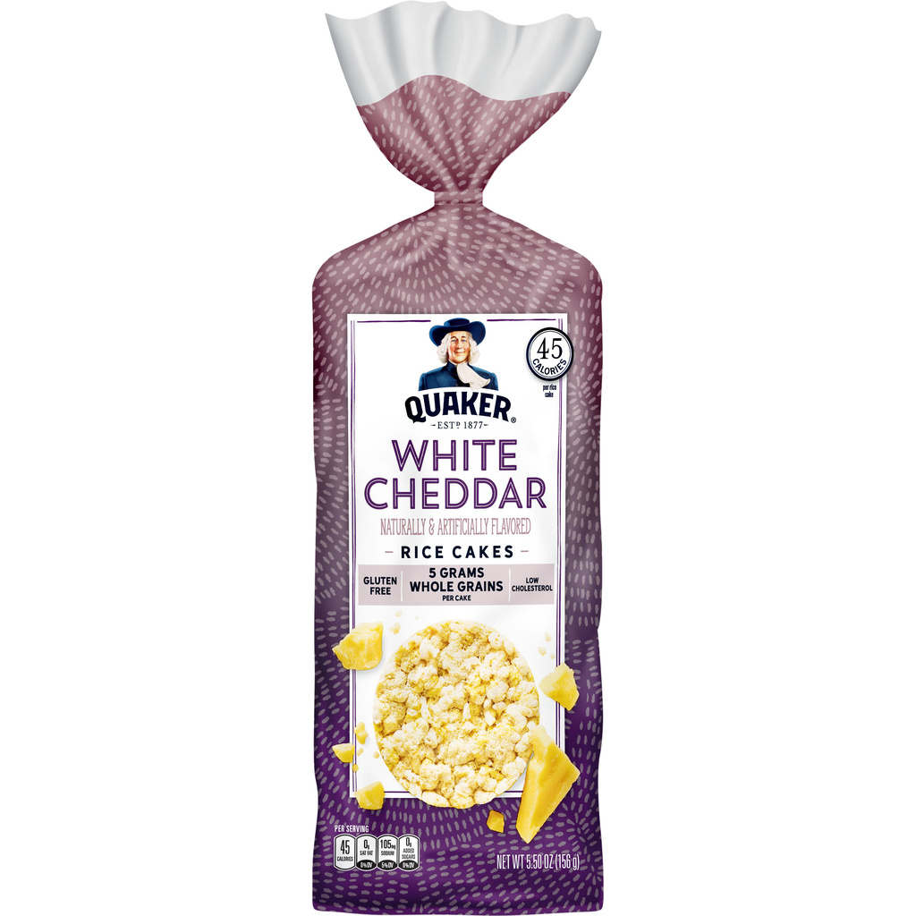 Quaker Rice Cakes, White Cheddar-Hero
