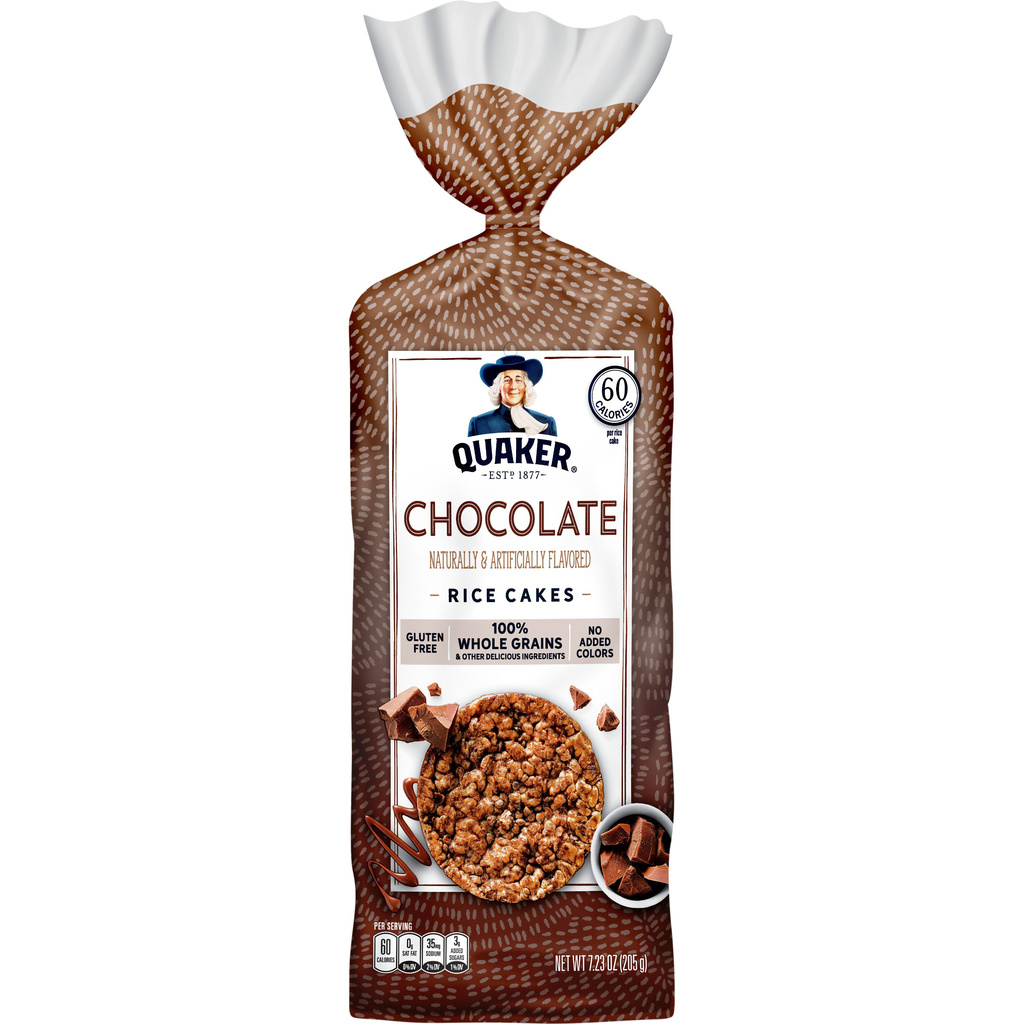 Quaker Rice Cakes, Chocolate-Hero