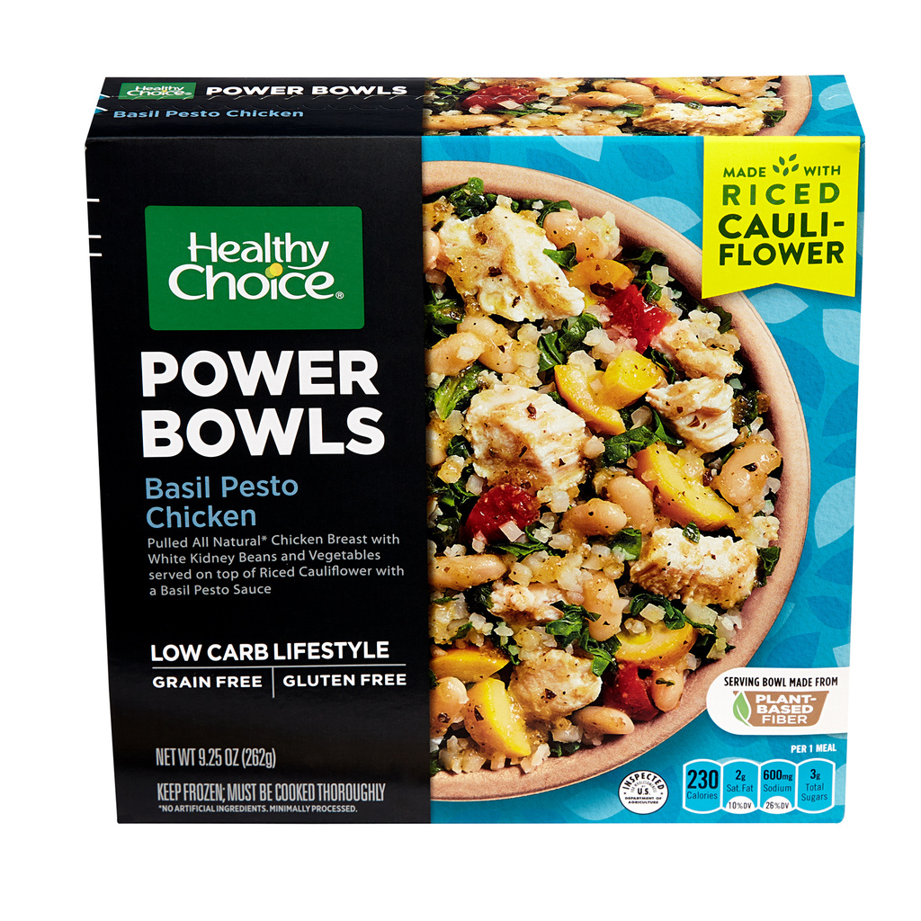 Healthy Choice Power Bowls Basil Pesto Chicken