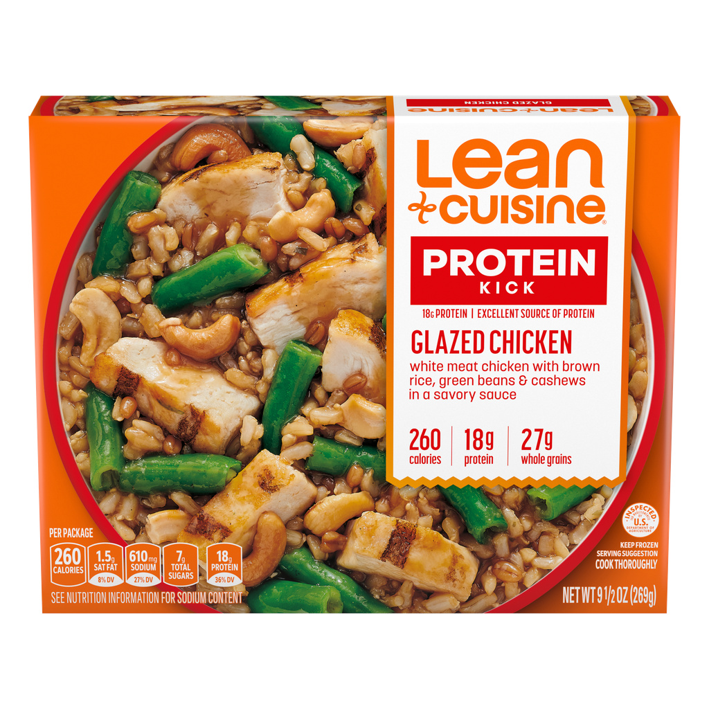 Lean Cuisine Protein Kick Glazed Chicken-Hero
