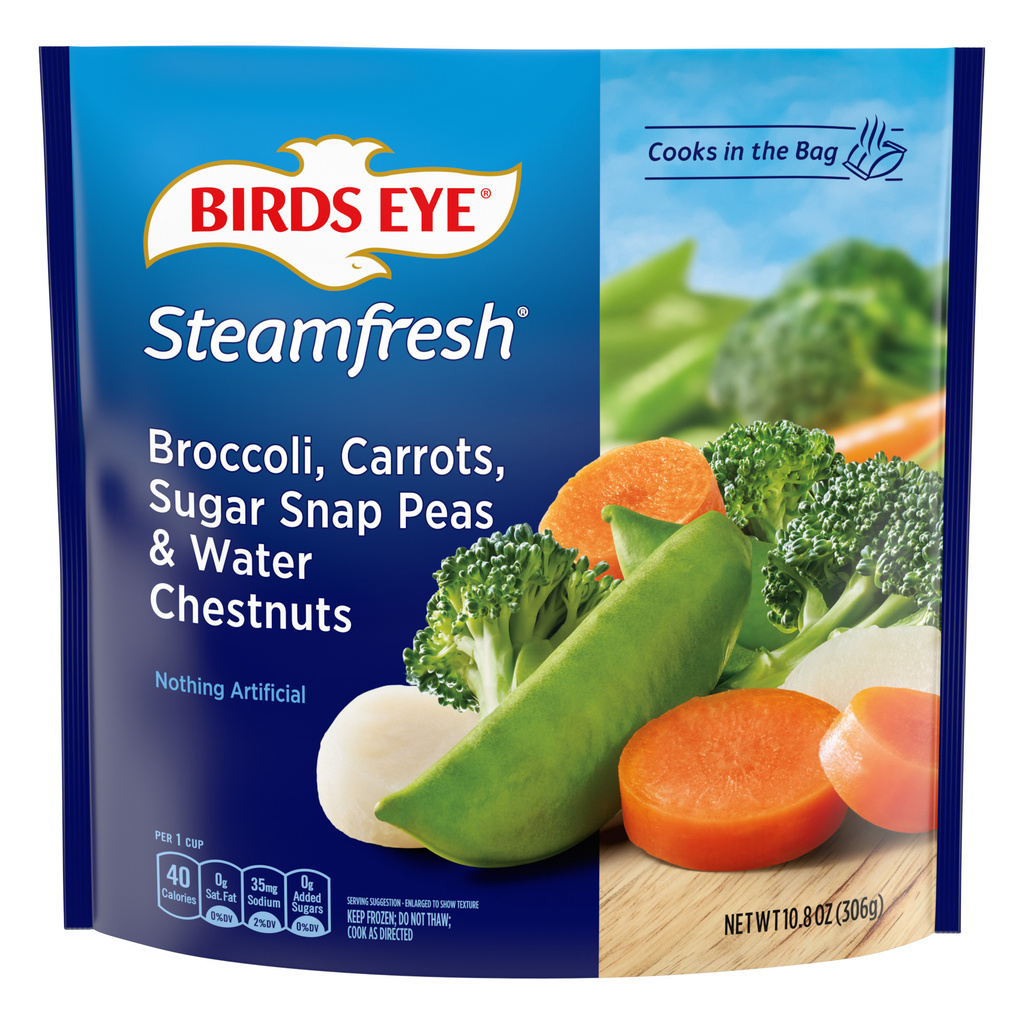 Birds Eye StreamFresh Broccoli, Carrots, Sugar Snap Peas & Water ...