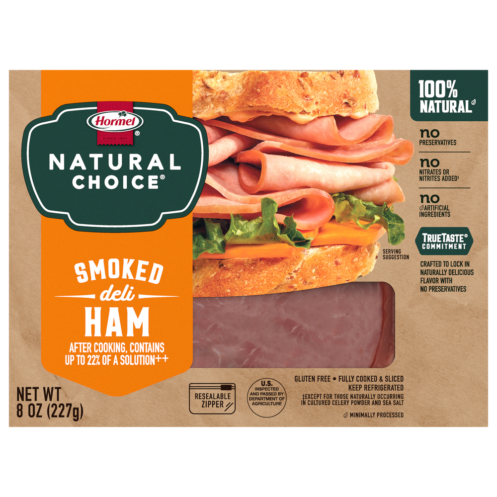 Hormel Natural Choice Ham, Smoked, Deli-Main