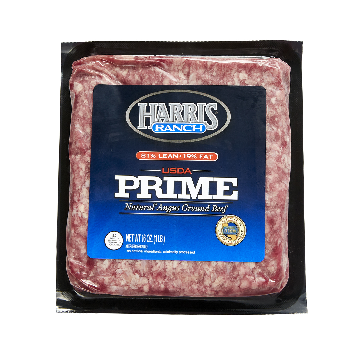 Harris Ranch Prime Ground Beef 81/19-Main
